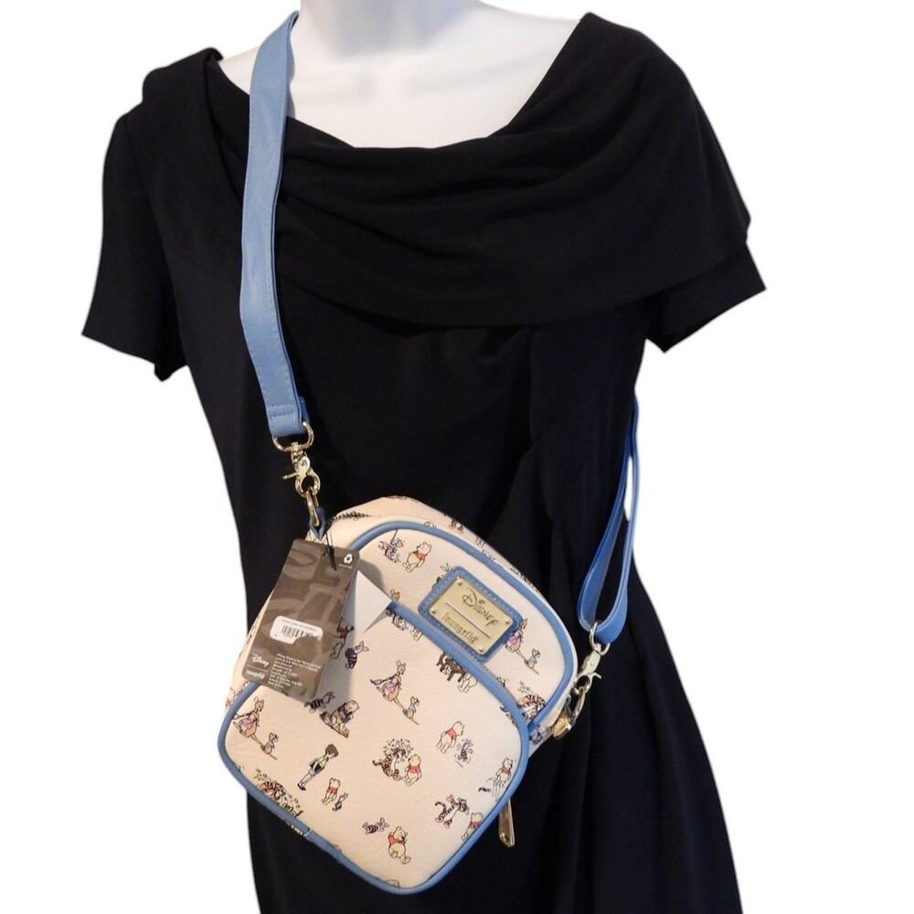 Loungefly Disney Winnie the Pooh Allover Print Crossb… - Gem